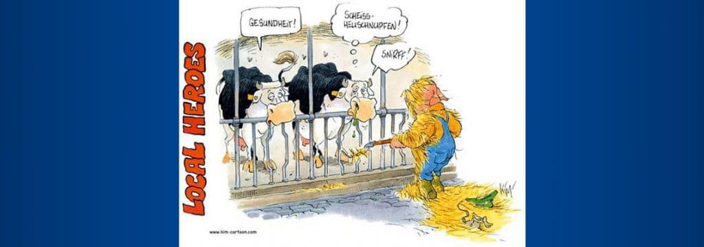 Cartoon ´Local Heroes´ (Quelle: www.kim-cartoon.com) - SECUMAR